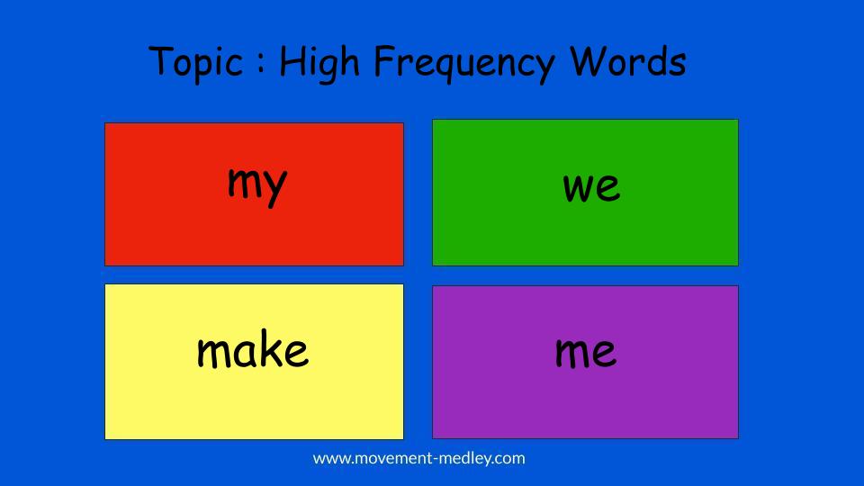 Active Lesson Bundle: High Frequency Words (Kindergarten/1st Grade/ 2nd ...